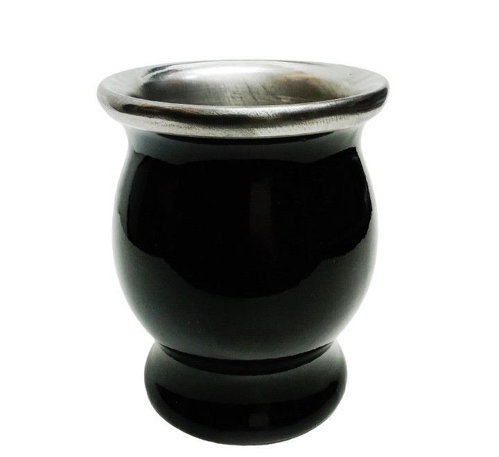Mate de Acero copa termico negro – Mates | Bombillas | Regionales
